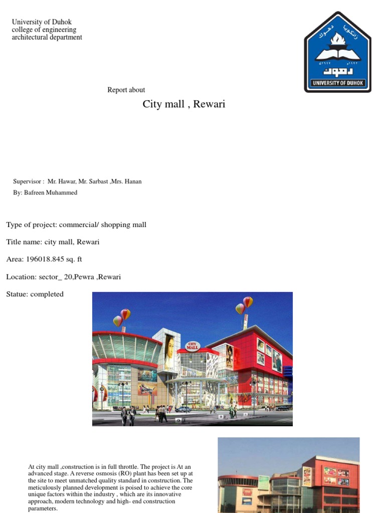 City Mall Pdf Pdf Shopping Mall Retail