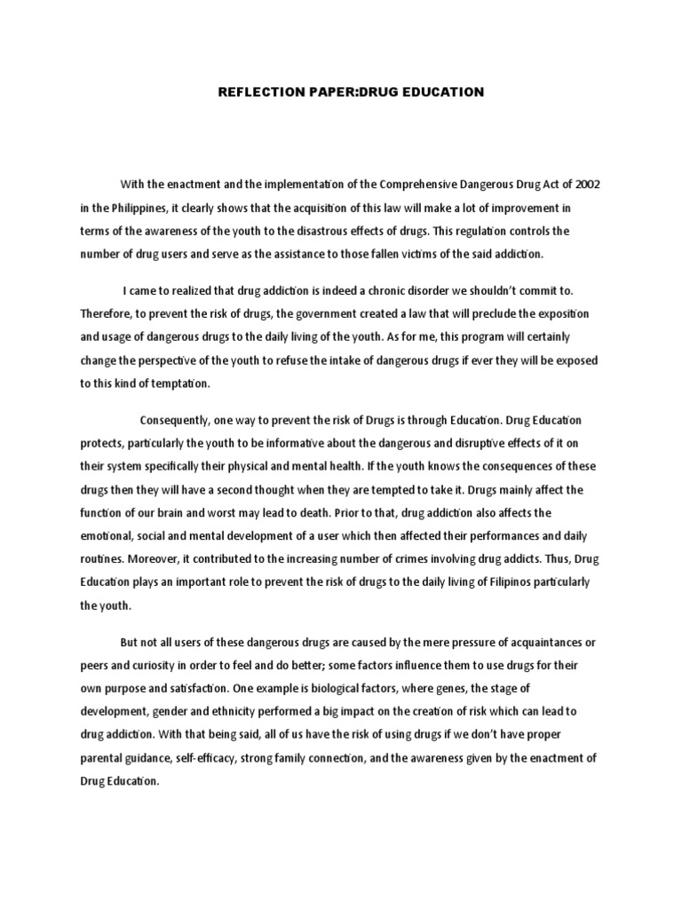 Drug Education | PDF | Risk | Drugs