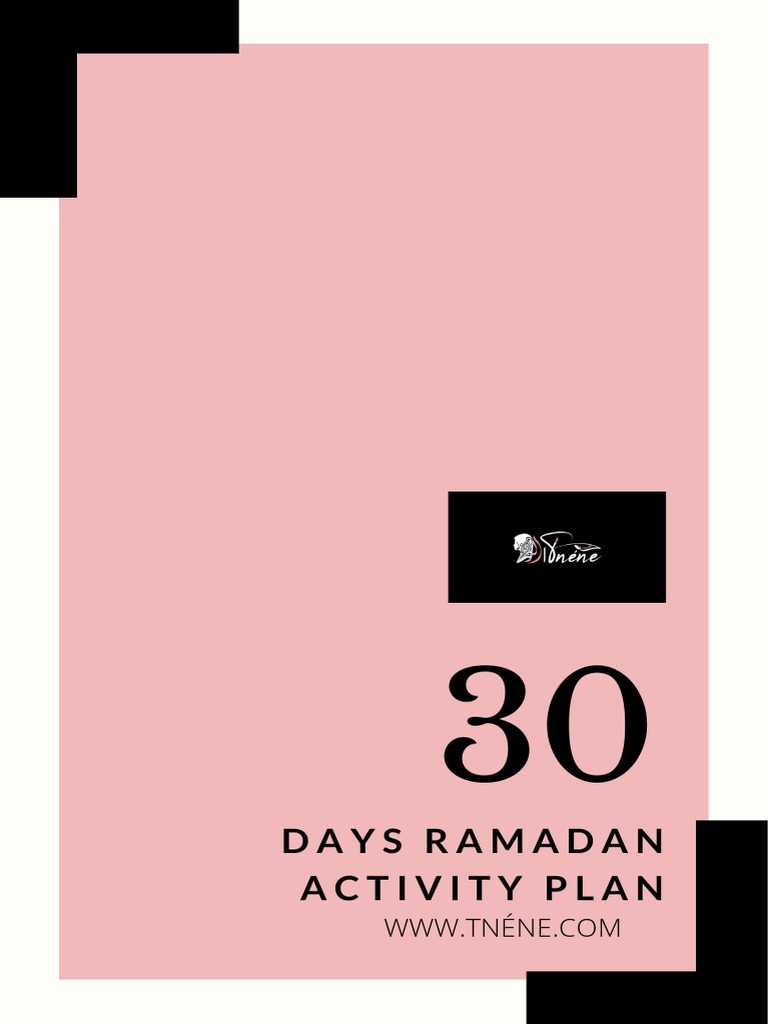 30 Days Ramadan Activity Plan | PDF | Surah | Quran