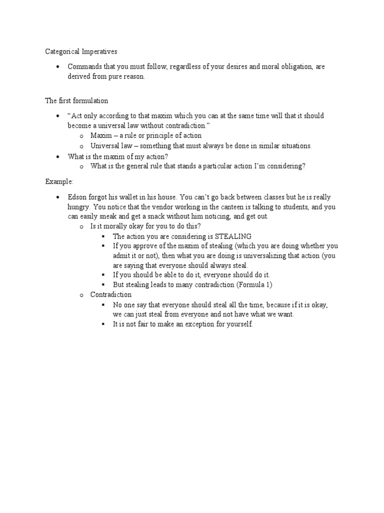 Understanding the Universalizability Principle | PDF