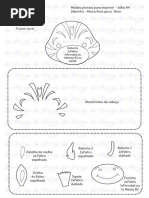 Molde de Vaca para Feltro EVA e Artesanato 1 PDF | PDF
