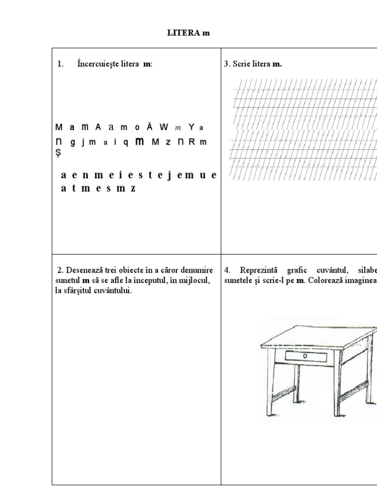 Litera M Mic de Mana | PDF
