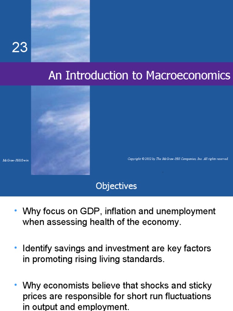 An Introduction To Macroeconomics: Mcgraw-Hill/Irwin | PDF | Inflation ...