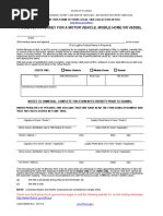 Virginia DMV VSA 67 Title Application | PDF | Lien | Department Of ...