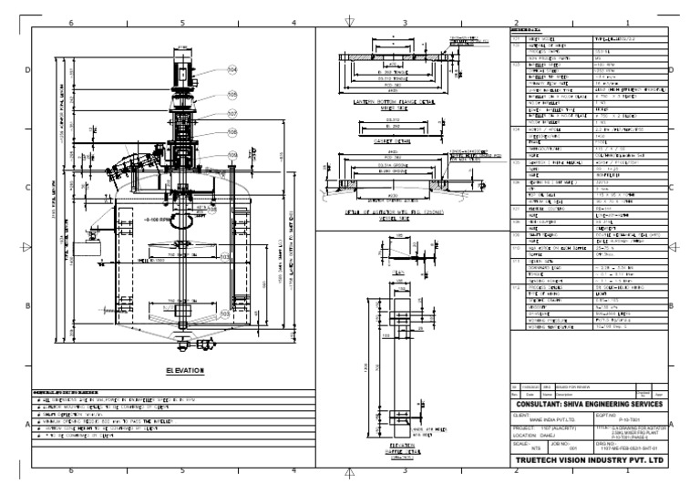 AGITATOR GA FOR FLAVOR MIXING TANK 2500 LTR (IMP-750 DIA) PDF | PDF