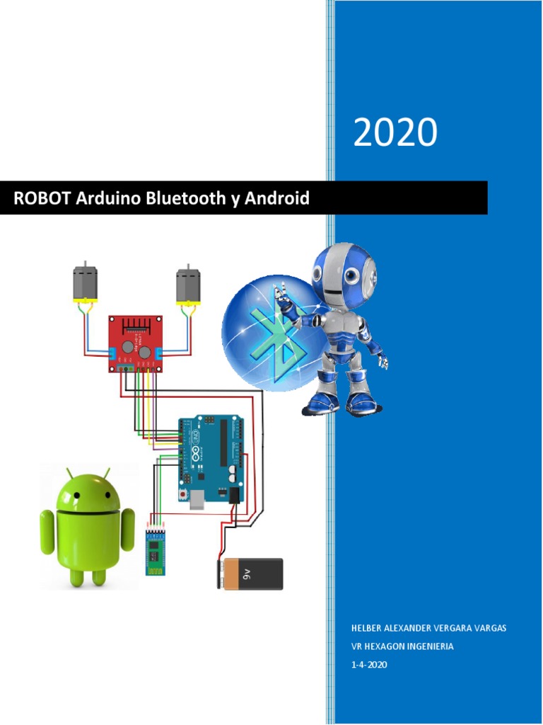 ROBOT Arduino Bluetooth y Android | PDF | Aplicación movil | Motor eléctrico
