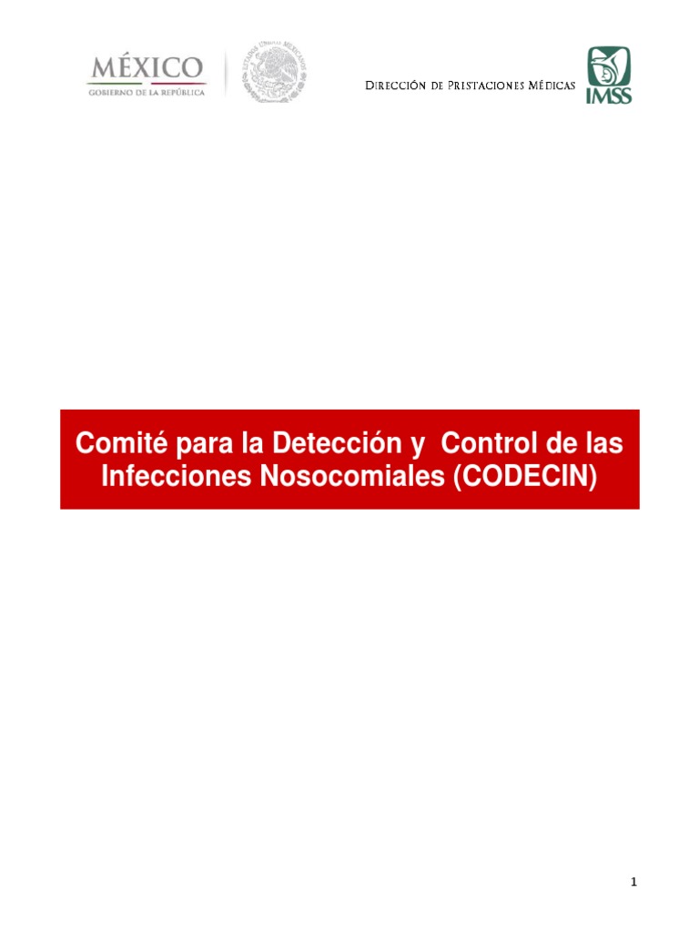 17B Codecin | PDF | Infección adquirida en el hospital | Hospital
