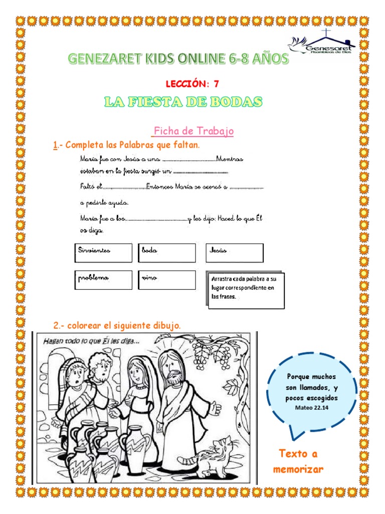 Parabola de La Fiesta de Bodas | PDF
