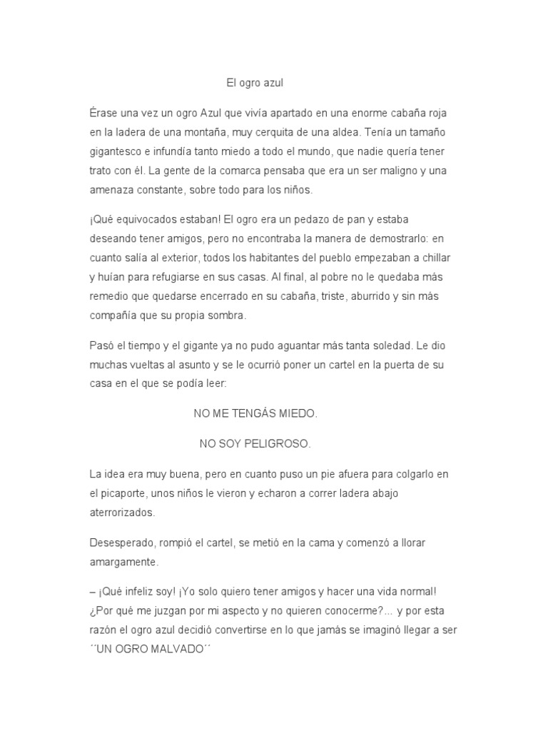 El Ogro Azul | PDF