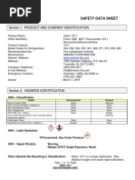 Halon 1211 Safety Data Sheet | PDF | Dangerous Goods | Waste