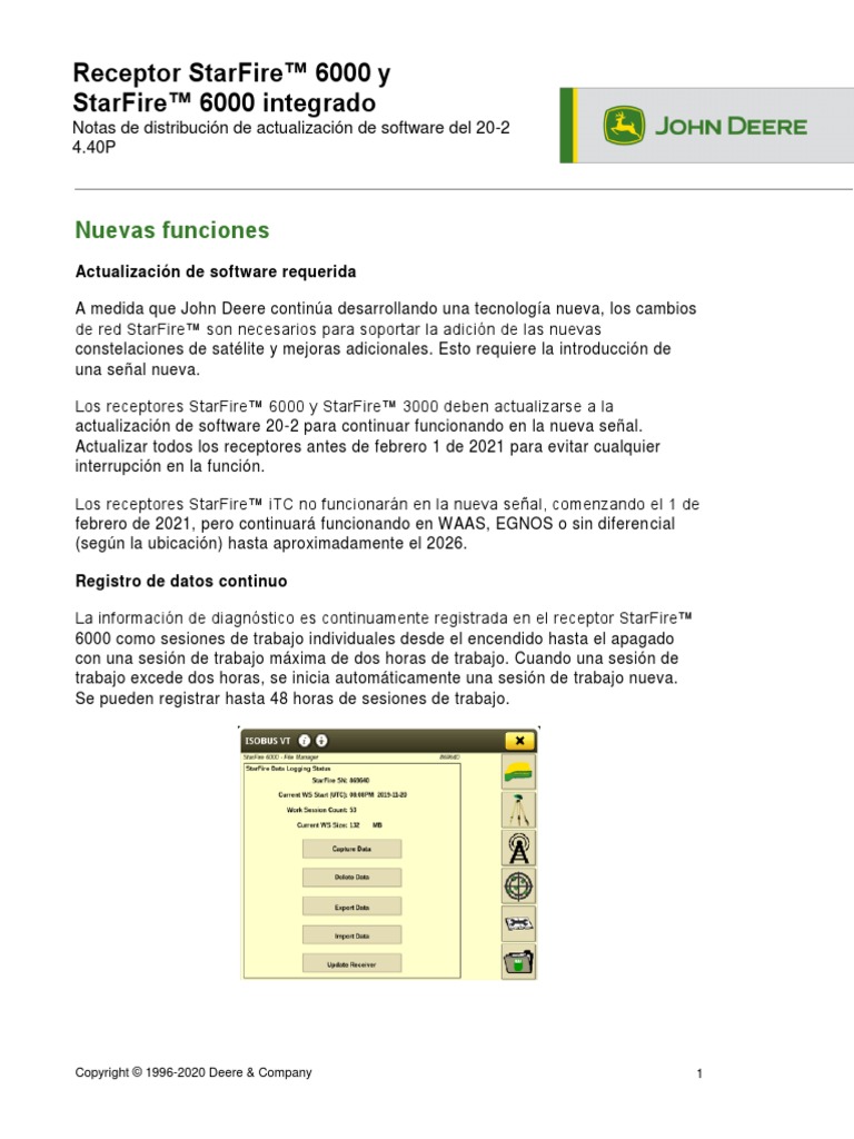 20 2 sf6000 New Features Spanish | PDF | Informática | Software