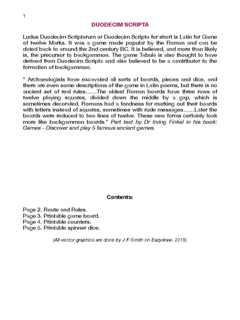 Duodecim Scripta: Games - Discover and Play 5 Famous Ancient Games ...