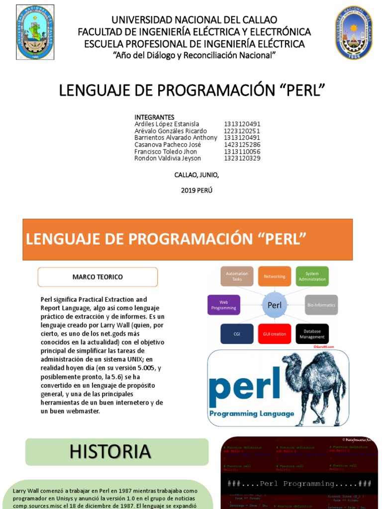 Perl | PDF | Perl | Lenguaje de programación