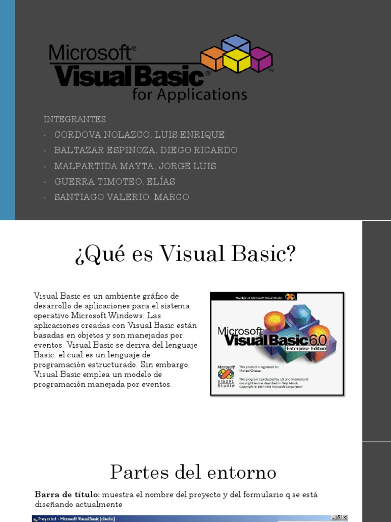 Visual Basic | PDF | Básico | Microsoft Visual Studio