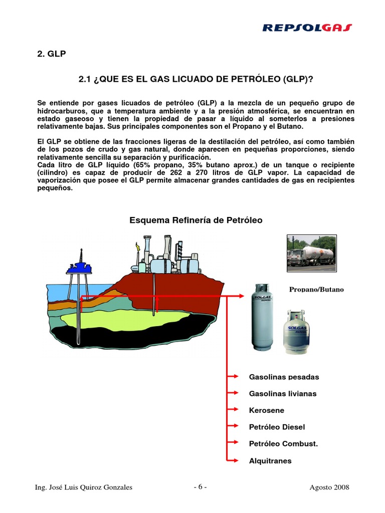 Esquema Vaporizcacion GLP | PDF | Gas de petróleo licuado | Propano