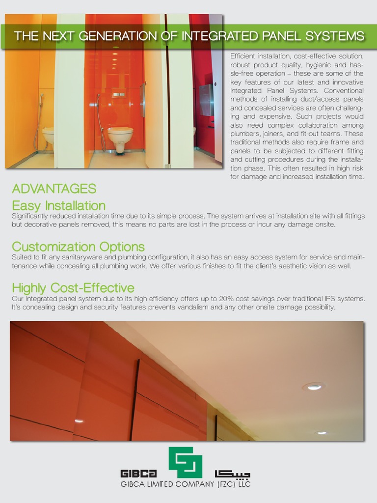 The Next Generation of Integrated Panel Systems: Easy Installation ...