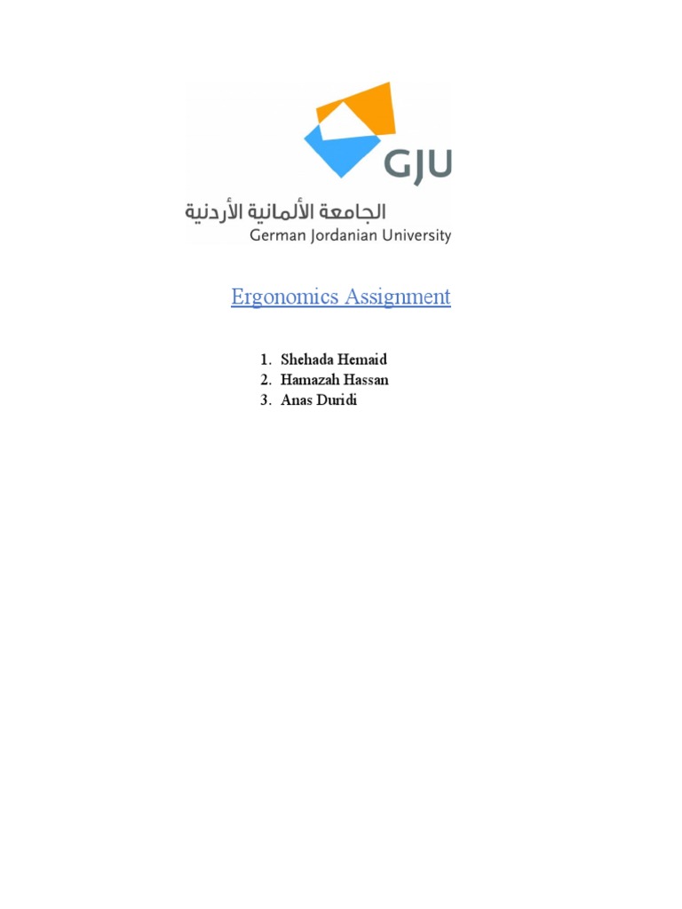 Ergonomics Assignment Project | PDF | Risk | Noise
