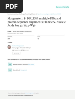 DALI Server: Protein Structure Alignment | PDF | Sequence Alignment ...