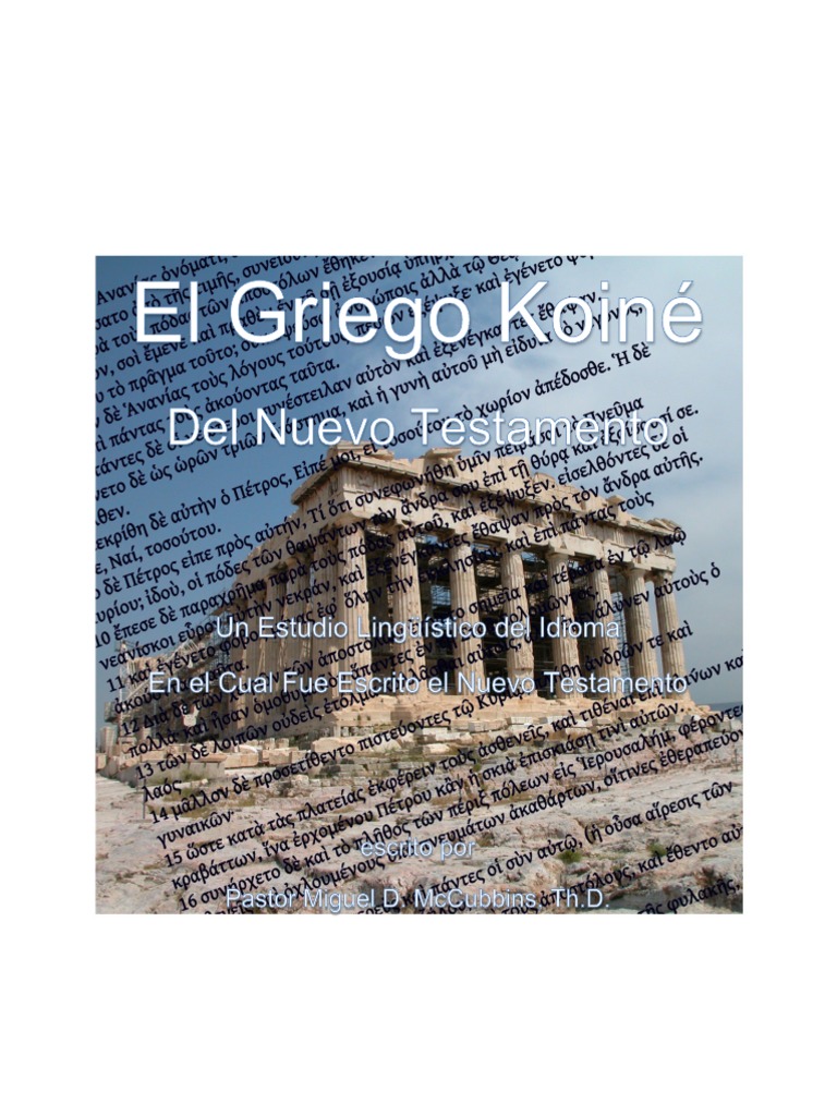 Griego I & II | PDF | Griego griego | Oración (Lingüística)