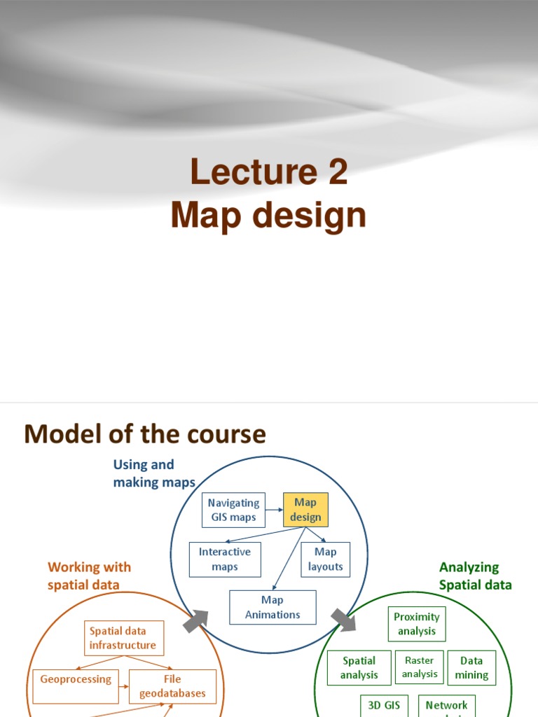 Map Design Principles | PDF | Geographic Information System | Color