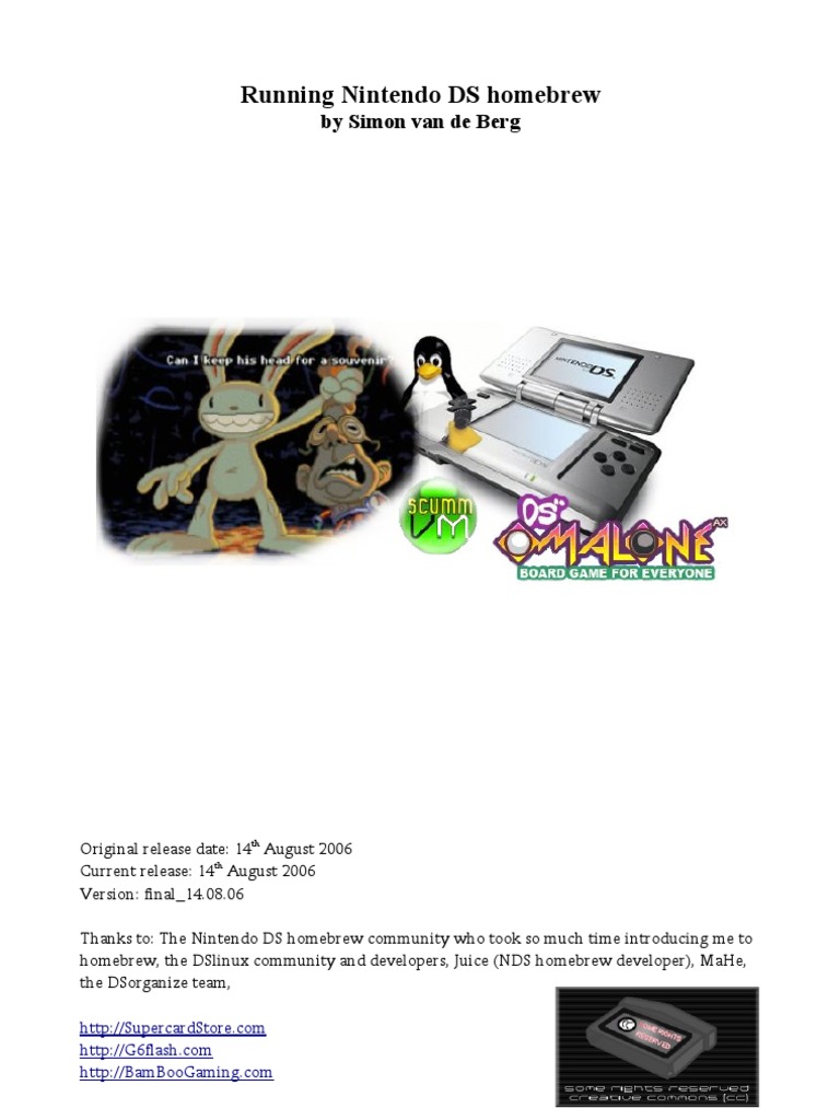 The Beginners Guide To Nintendo DS Homebrew | PDF | Secure Digital ...
