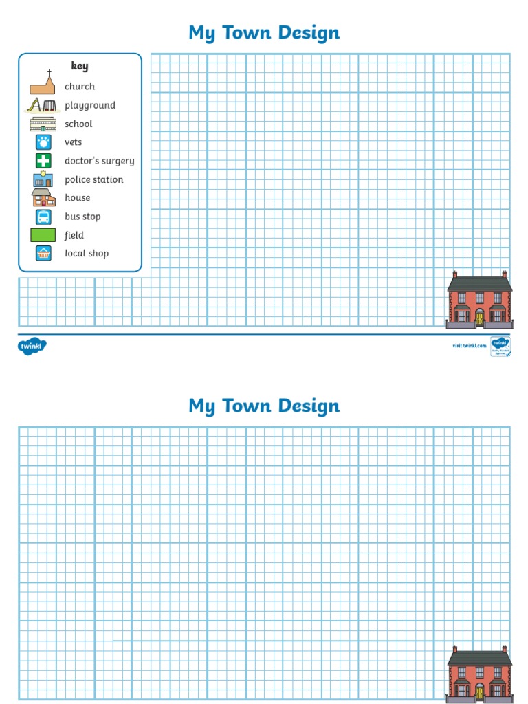 My Town Design: Church Playground School Vets Doctor's Surgery Police ...