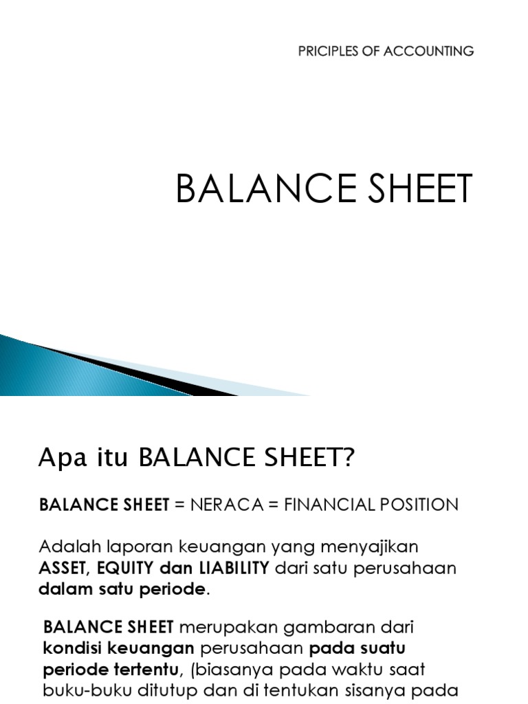 Balance Sheet Exam | PDF