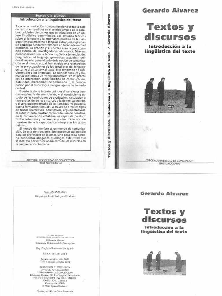 Textos y Discursos Álvarez PDF | PDF