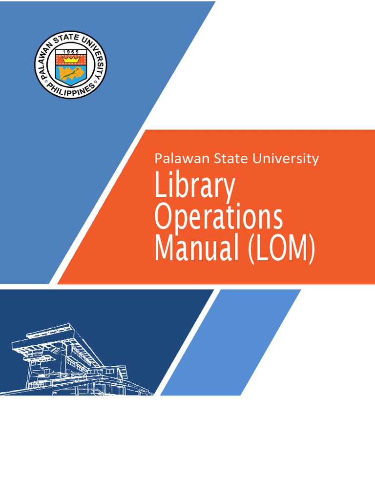 Palawan State University Library Operations Manual | PDF