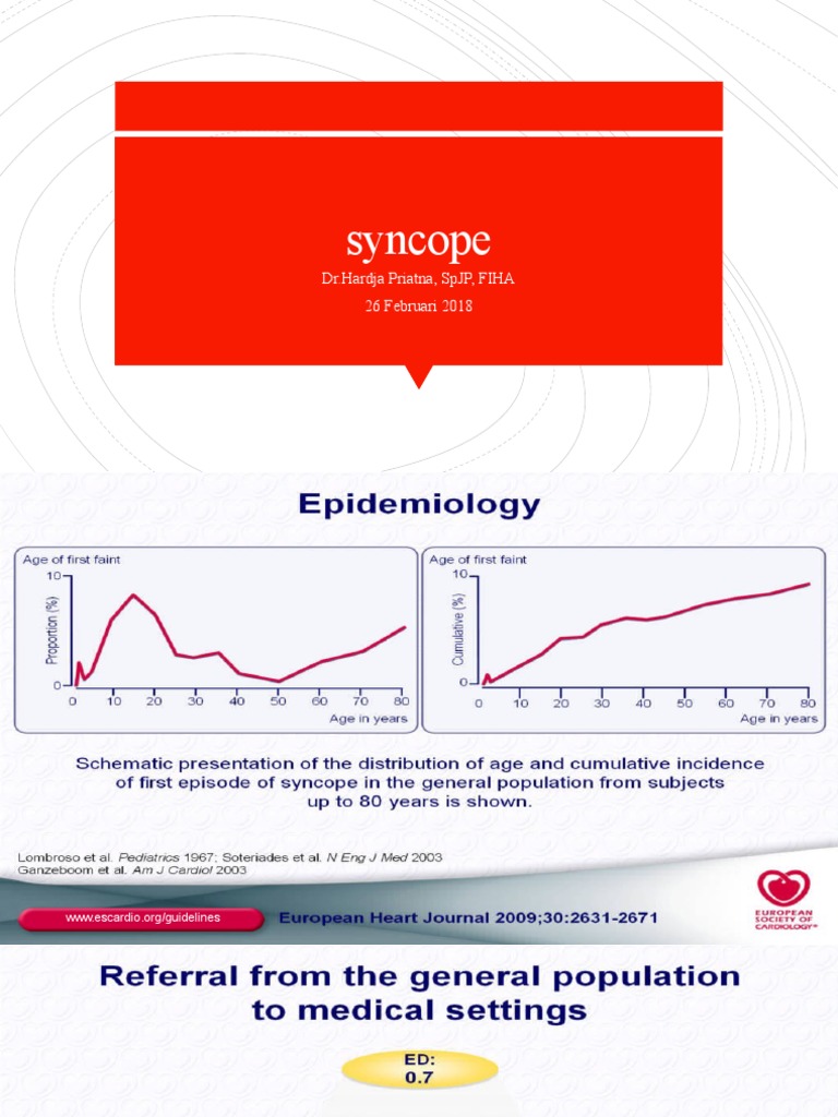 Syncope Guidelines for Clinicians | PDF | Cardiovascular Diseases ...