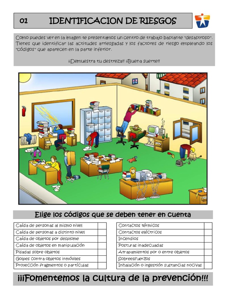 Identificar Los Riesgos PDF | PDF | Bienestar | Medicina