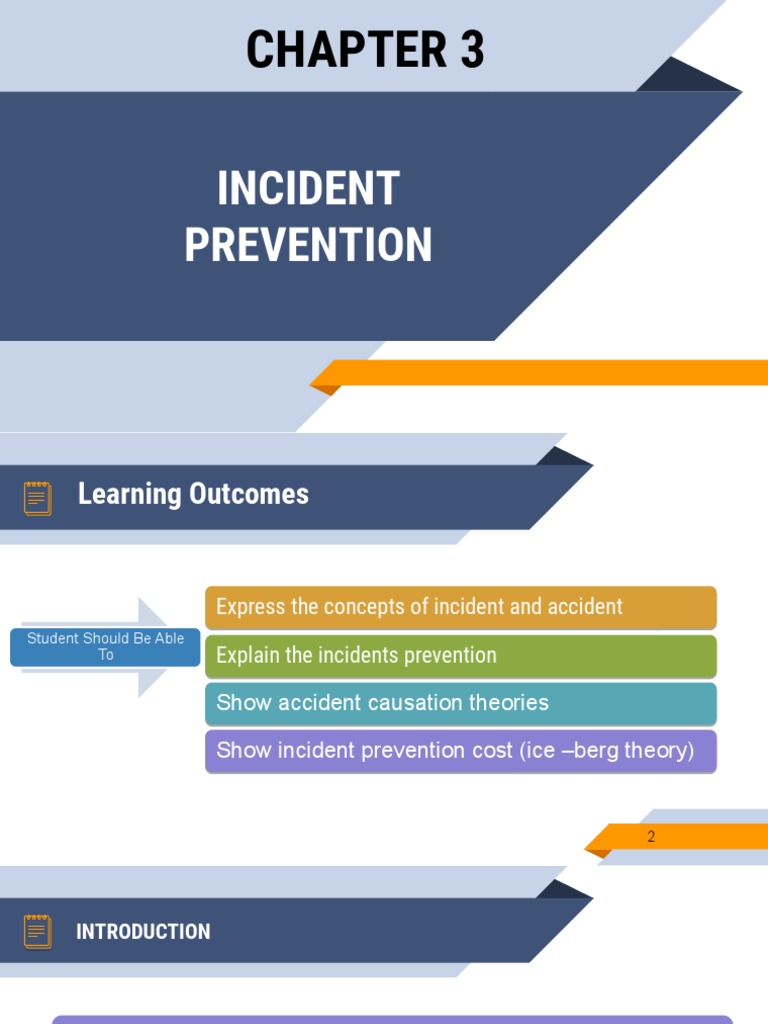 Topic 3 Incident Prevention SYLIBUS BARU DUW10022 | PDF | Safety ...