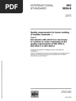 ISO 3834 Audit Checklist | PDF | Audit | Welding