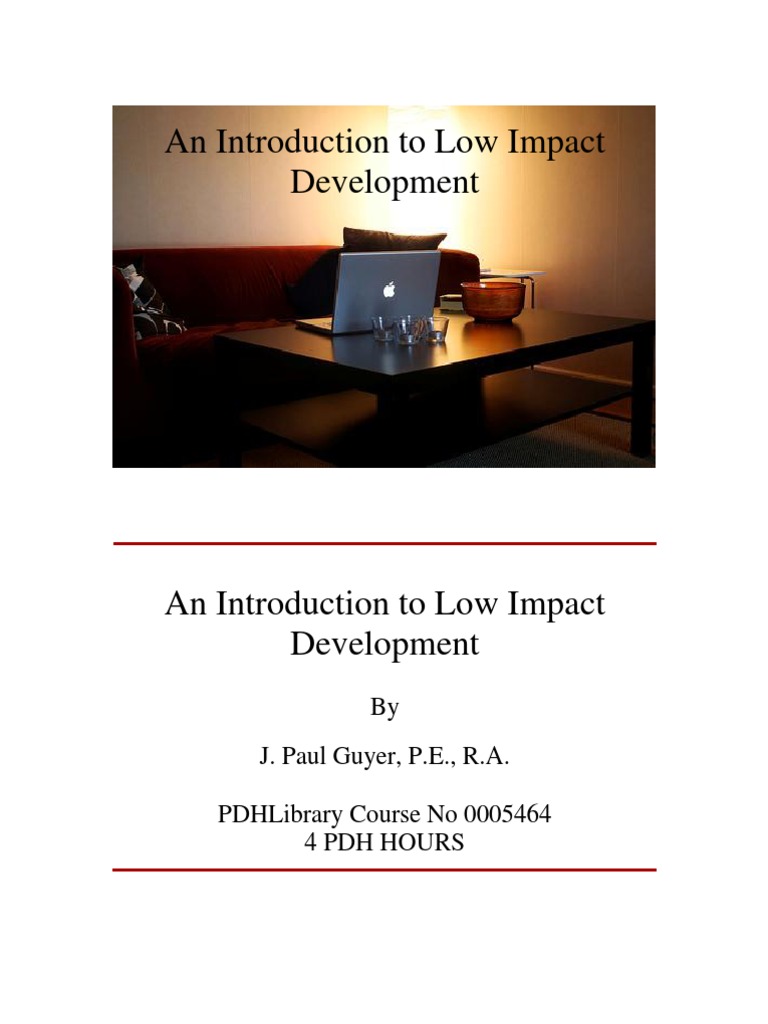 0005464-An Introduction To Low Impact Development | PDF | Surface ...