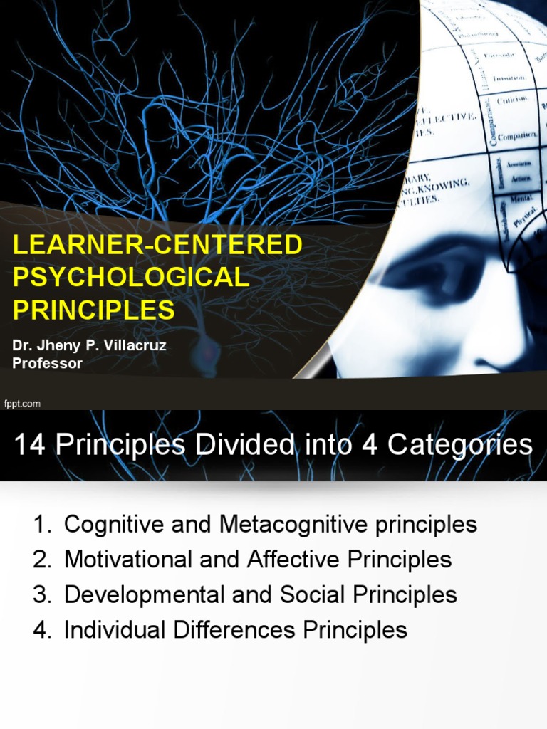 Chapter 1 Learner-Centered Psychological Principles | PDF | Metacognition | Affect (Psychology)