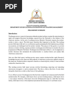 Teaching Practice Report Writing 2021 by MR Nwoanjia John | PDF ...