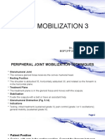 Joint Mobilization - Upper Extremity | PDF | Elbow | Hand