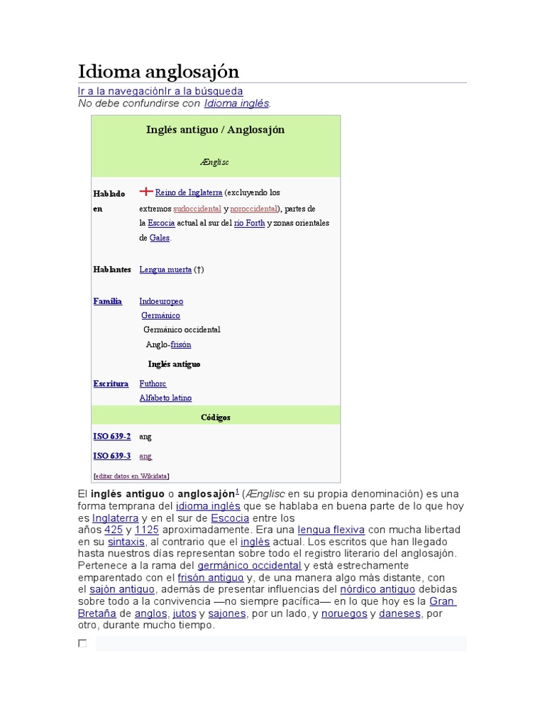Idioma Anglosajón | Descargar gratis PDF | Semiótica | Los símbolos