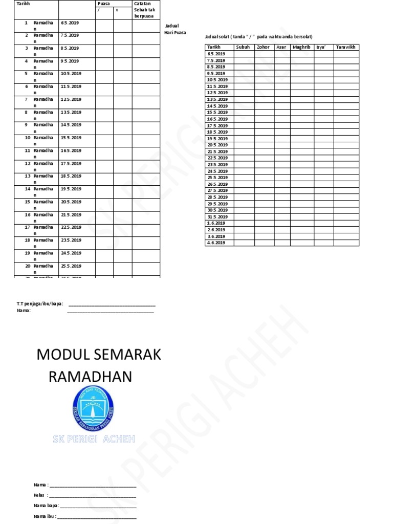 Modul Ramadhan | PDF