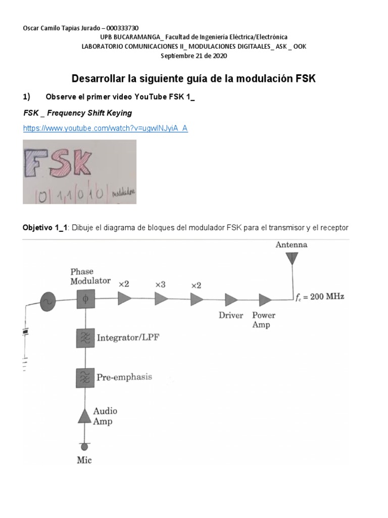 6 GUÍA FSK PDF Solucionada | PDF | Telecomunicaciones | Tecnología de información y comunicaciones