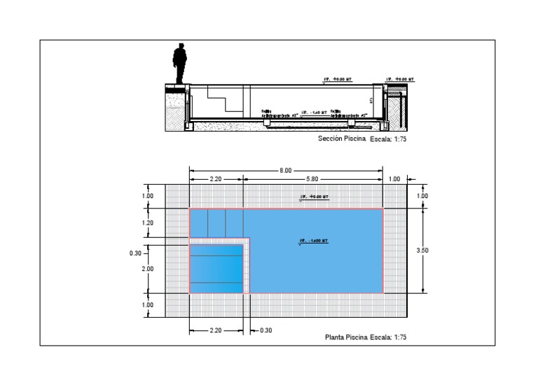 Plano Piscina-Modelo | PDF