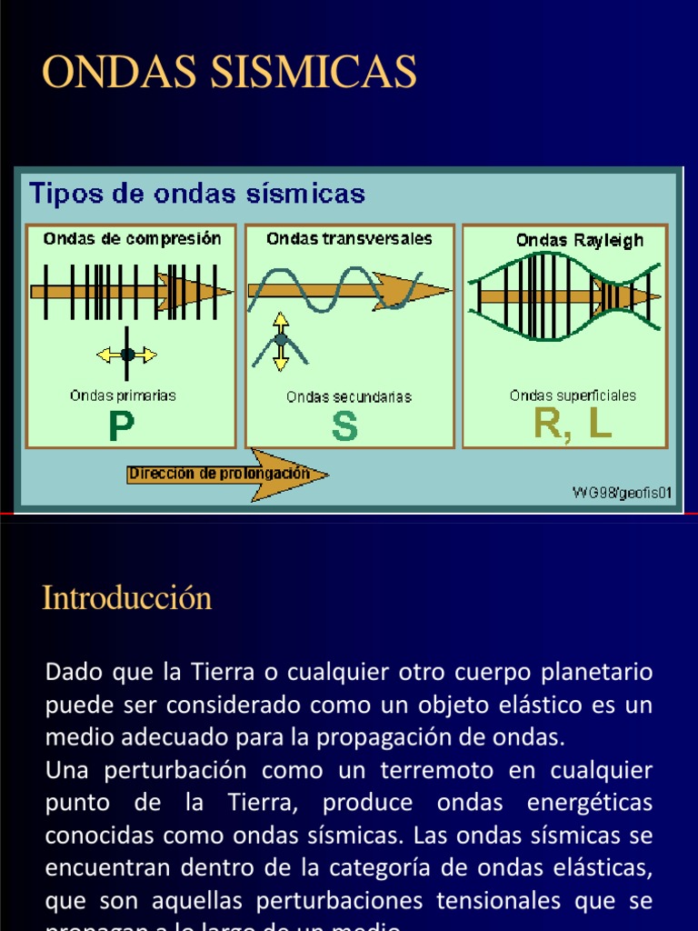 Ondas Sismicas | PDF | Temblores | Olas