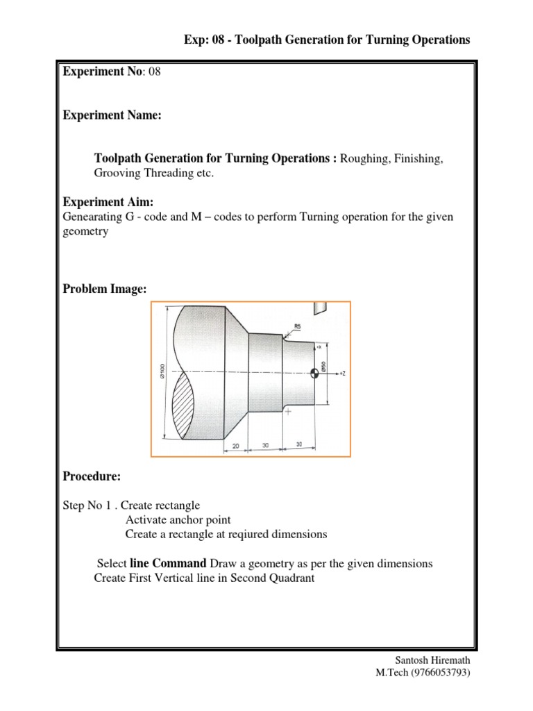 Toolpath Generation for CNC Turning | PDF | Machine Tool | Tools