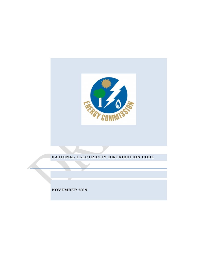 DISTRIBUTION CODE NATIONAL ELECTRICITY DISTRIBUTION CODE - Ghana | PDF ...