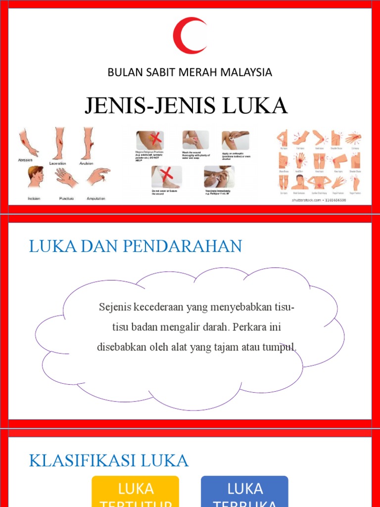 Panduan Jenis Luka dan Pendarahan | PDF