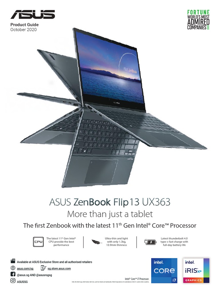 ASUS Product Guide - October 2020 PDF | PDF | Laptop | Intel