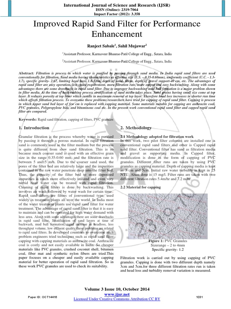 Changing Capping Layer | PDF | Filtration | Chemical Engineering