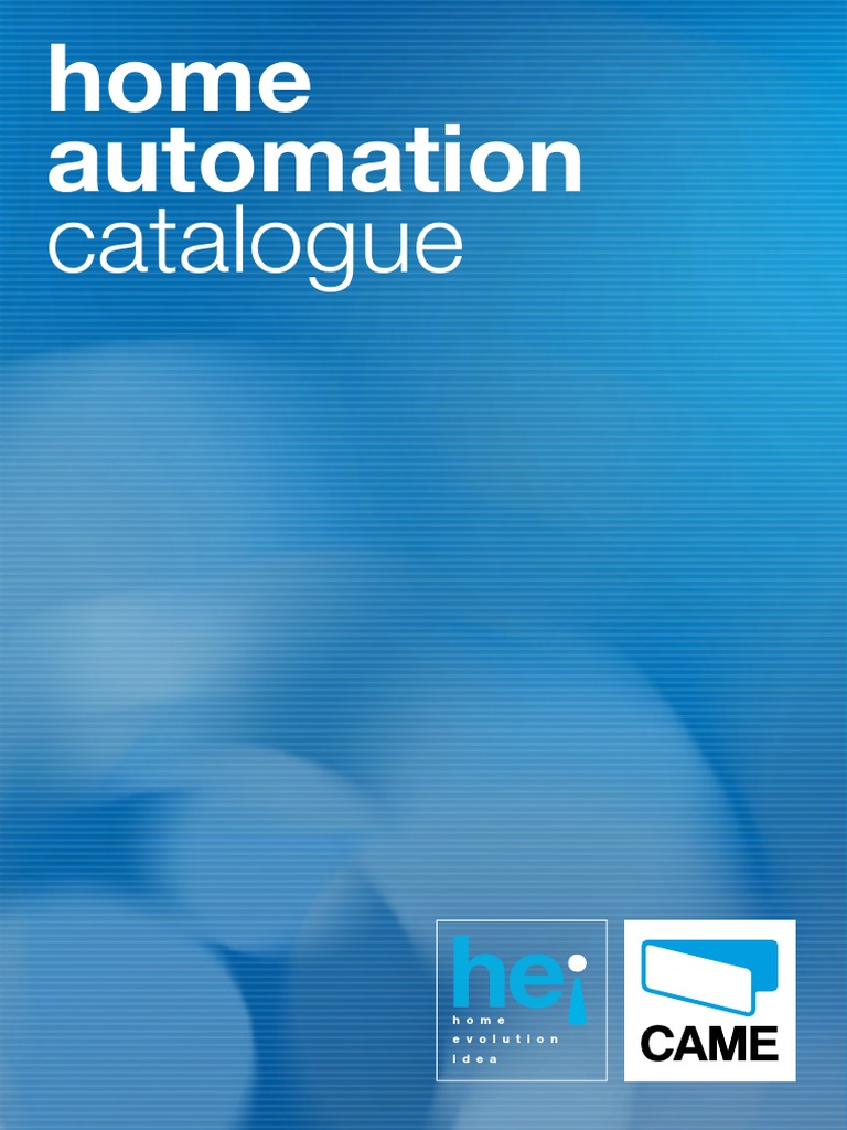 Home Automation Catalogue | PDF | Touchscreen | Automation