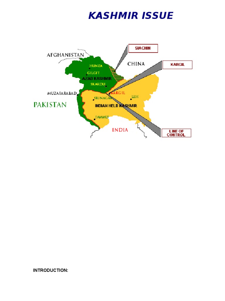 Real Kashmir Assignment | PDF | India–Pakistan Relations | Pakistan