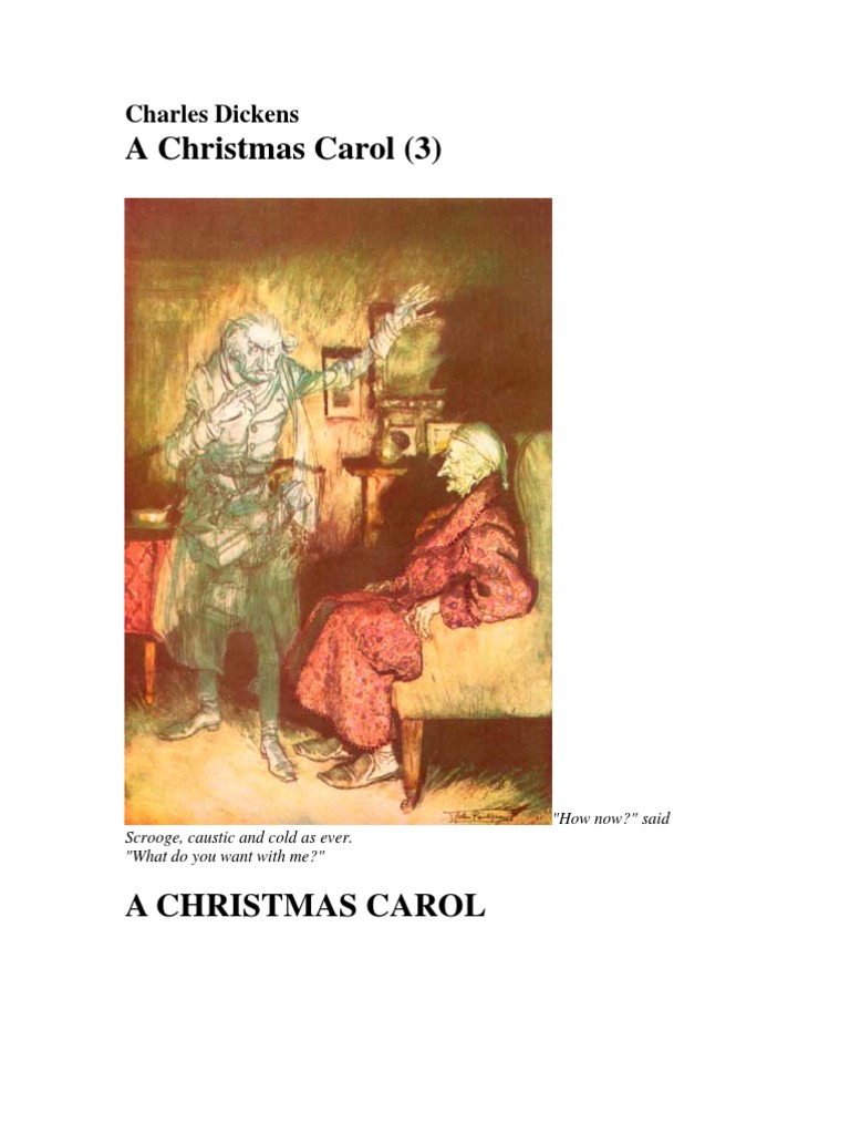 Charles Dickens A Christmas Carol 3 | PDF | Ebenezer Scrooge | A ...